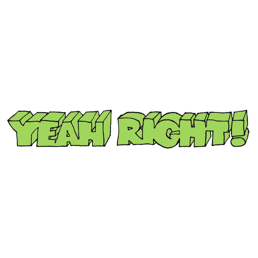 Girl Yeah Right VHS Sticker (Single) | Source Skate Co