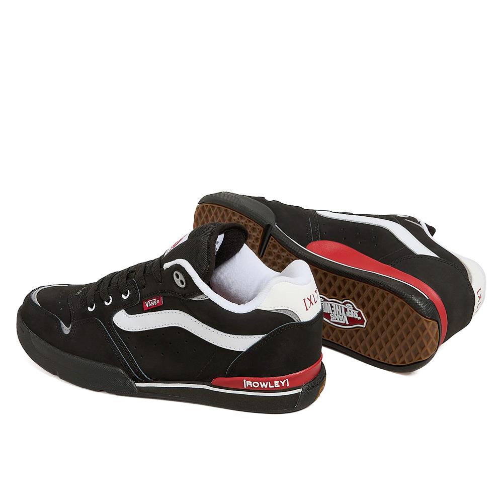 Vans Rowley XLT - Black/White/Red | Source Skate Co