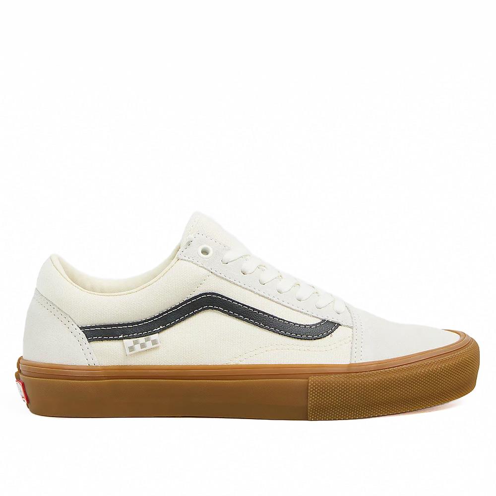 Vans Skate Old Skool - Marshmallow/Gum | Source Skate Co