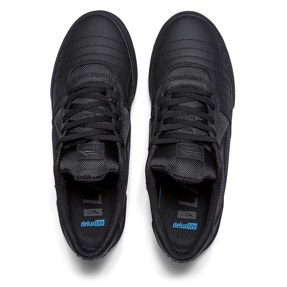 Lakai Cambridge - Black Canvas | Source Skate Co